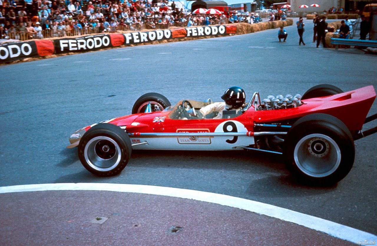Monaco GP 1968 - Graham Hill (Lotus 49B)